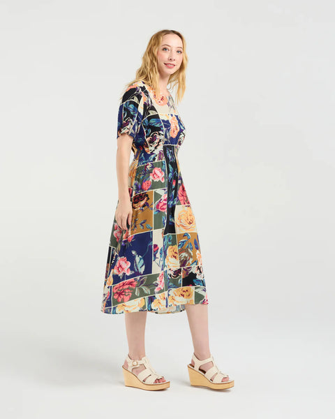 Myla Dress - Flower Party – GND Fashion Outlet